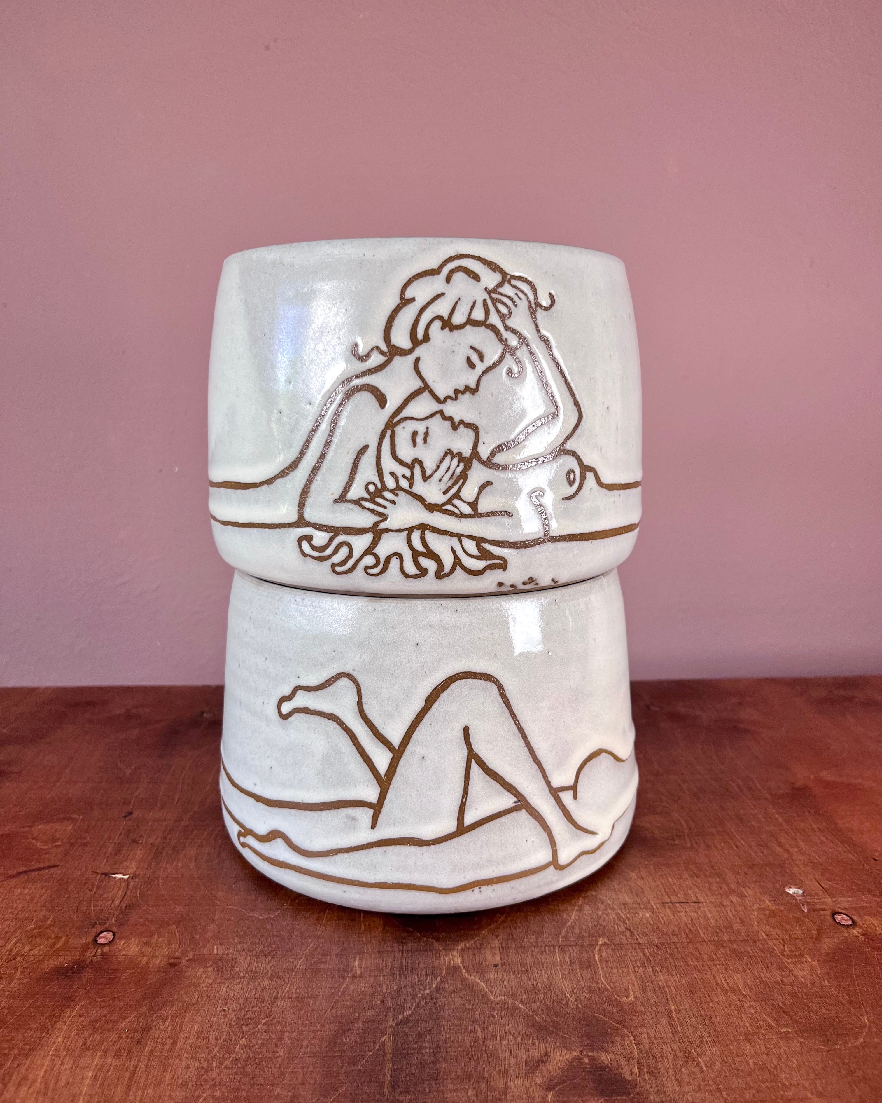 Long Lovers Planter – PetraMudWorks